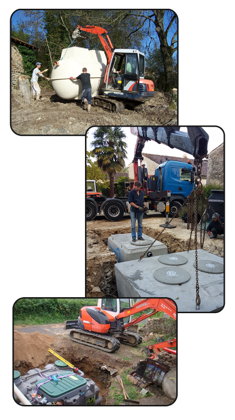 Fosse and Micro Stations in Charente and Dordogne